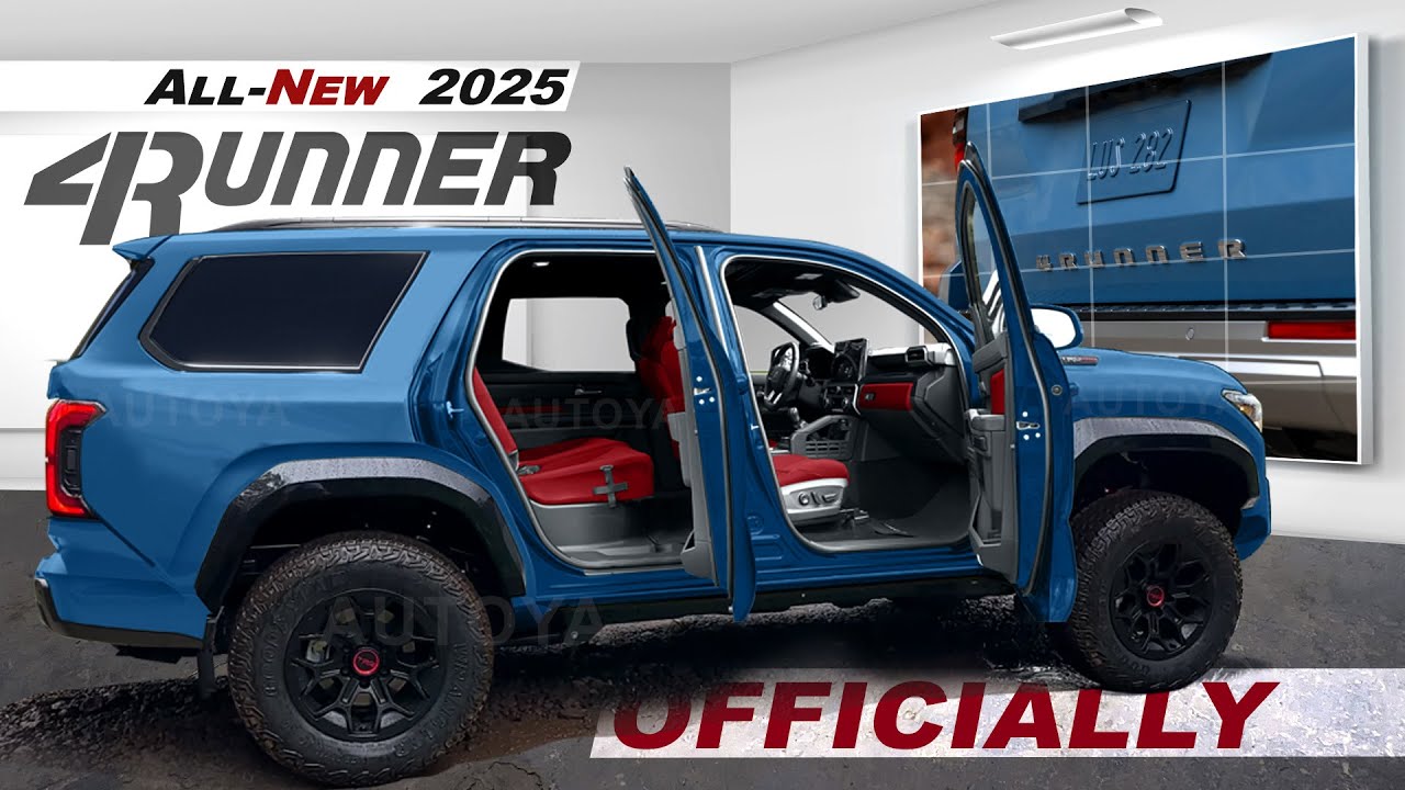 All-New 2025 Toyota 4Runner - OFFICIALLY: Next Generation in The First ...