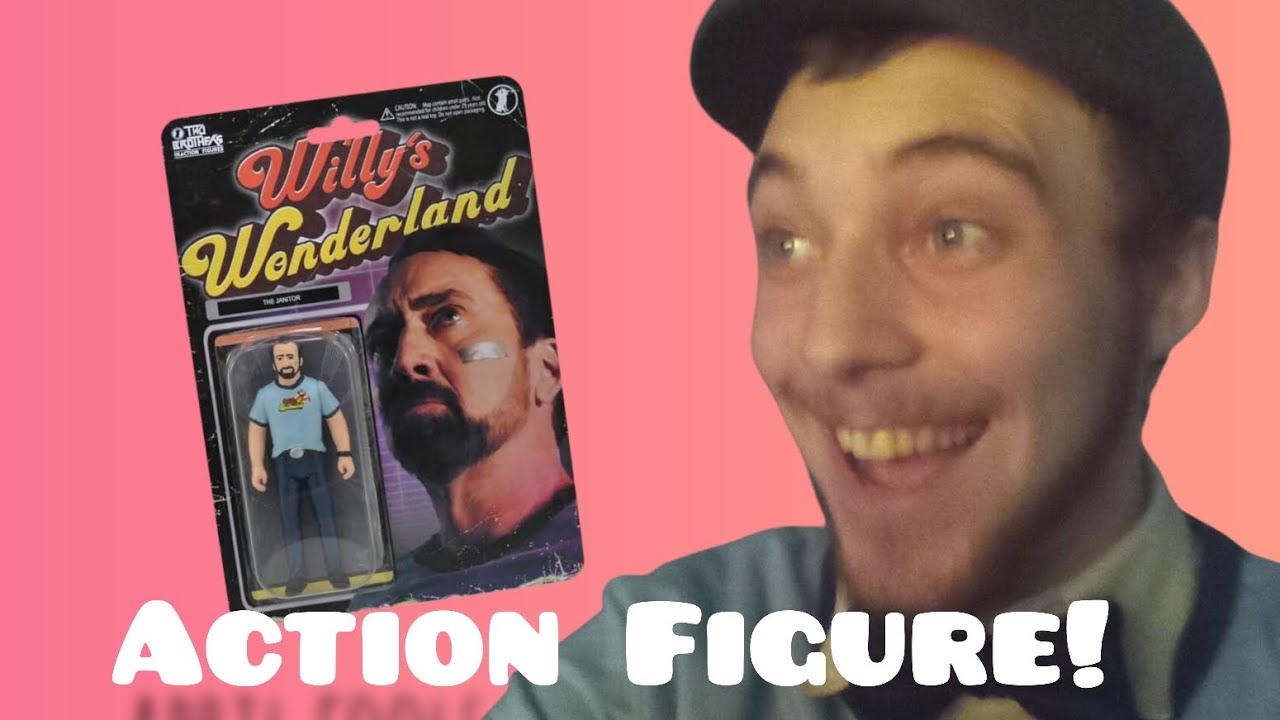 Willy's Wonderland THE JANITOR Action Figure Review | Willy's ...