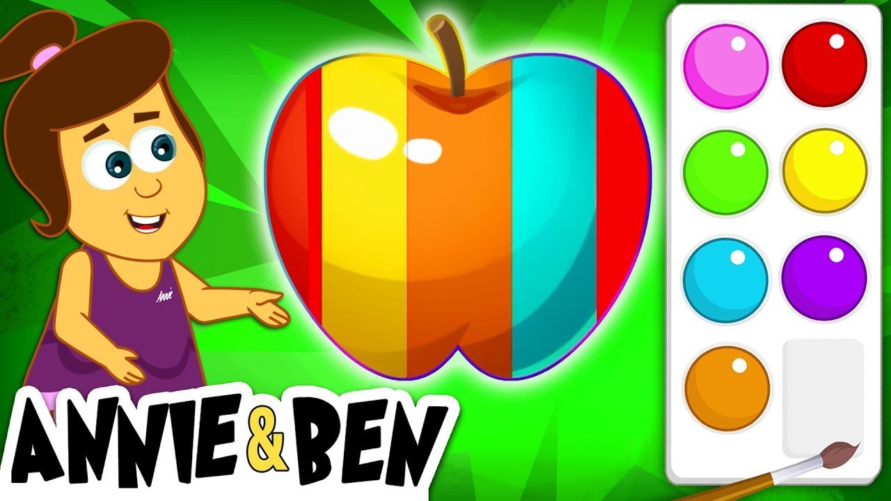 Learning Videos for Kids | Learn colors with Fruits with Annie and Ben ...