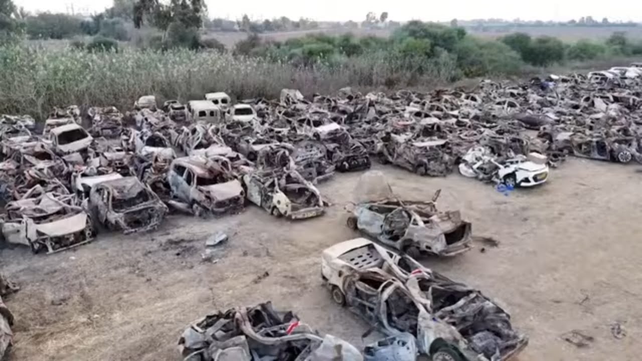 Israeli rave survivors return to look for cars after Oct. 7 Hamas ...