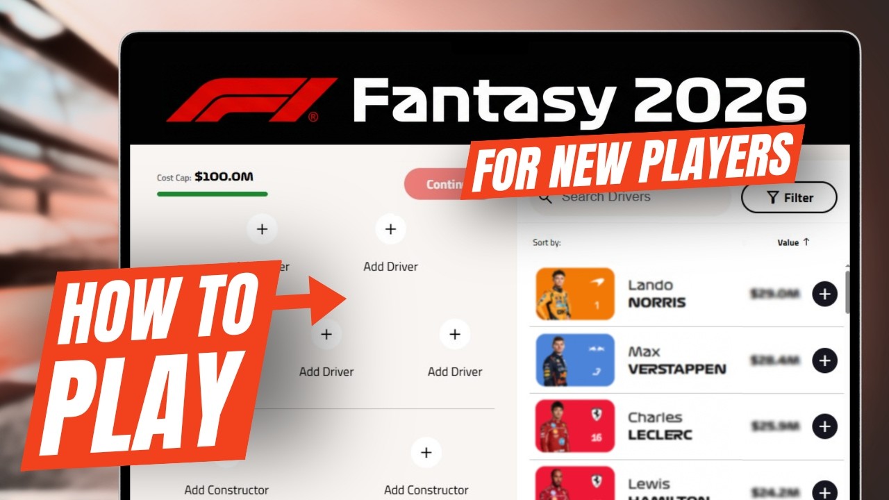 How to Play F1 Fantasy (Beginner’s Guide for 2026) | The Fantasy ...