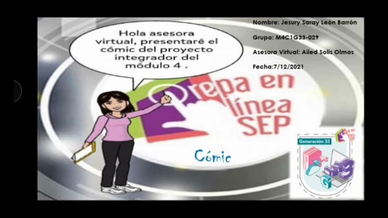 proyecto integrador. Módulo 4. Historieta - YouTube