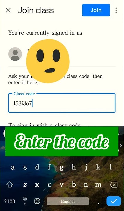 How to Join Google Classroom | By using class code |Join Google ...