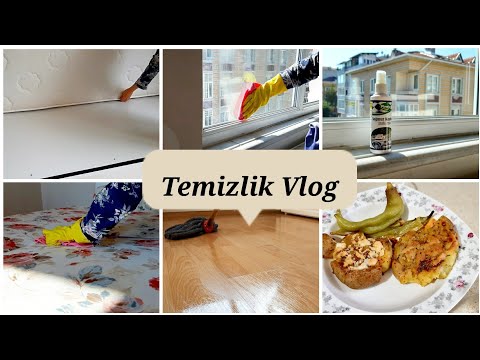 🍂#12 Temizlik motivasyonu | Kış temizliği 2 | Çocuk odası temizliği | Çatlak patates | Sessiz vlog