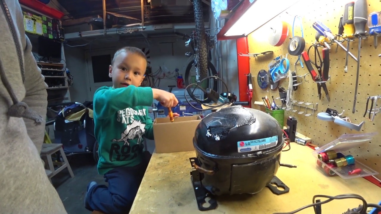 RUSSIAN - Linear compressor LG FC75LANE - 120VAC directly- HVAC ...