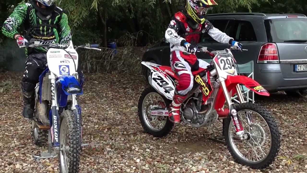 Yamaha 125 e Honda GEICO 250 - YouTube