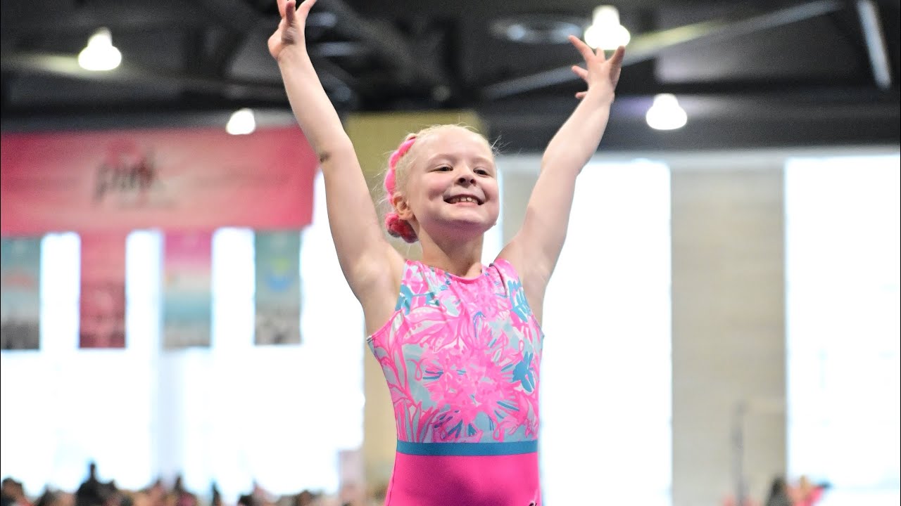 Ceci competes at the Pink Invitational 2025 @3abcsisters - YouTube