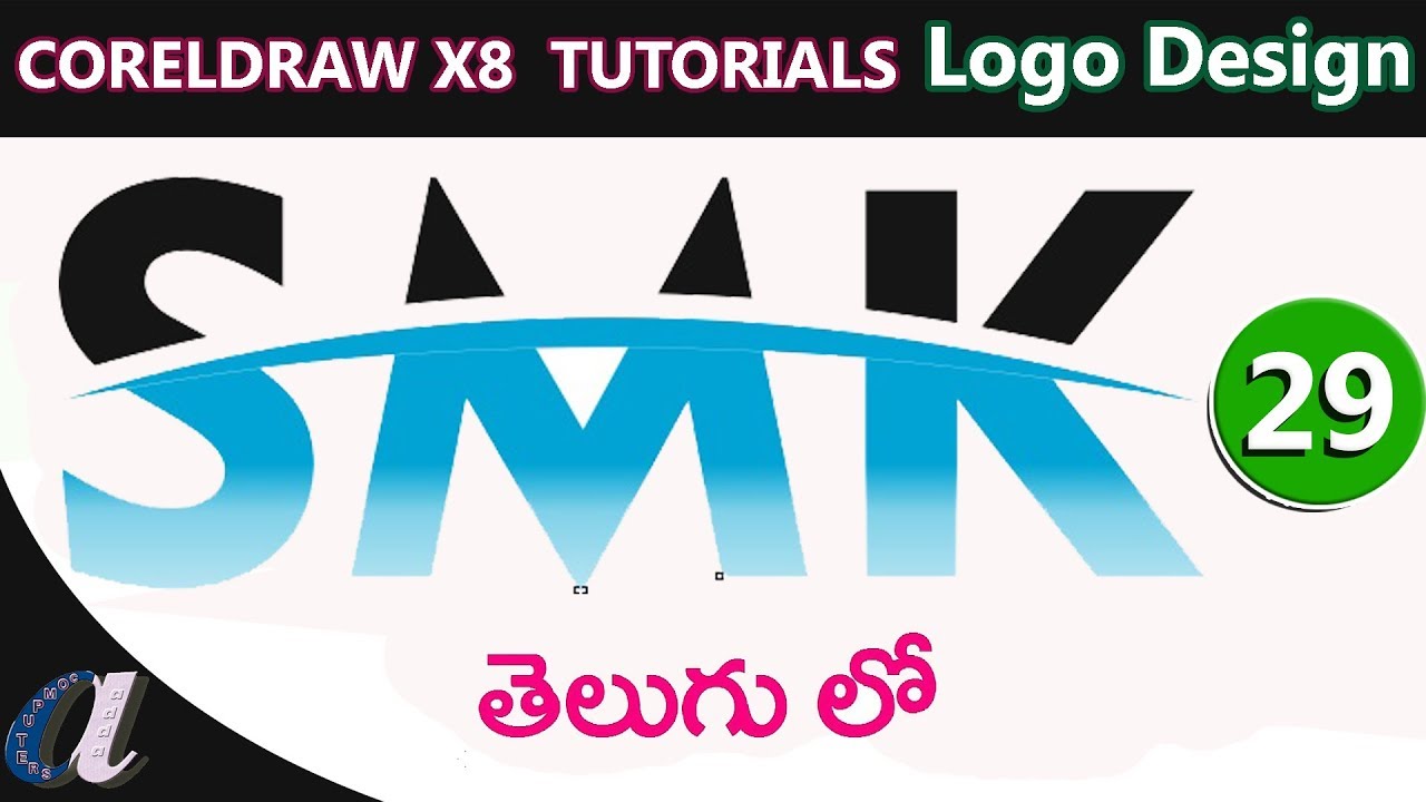 How to Create Text Logo in Coreldraw || 29 || www.computersadda.com ...