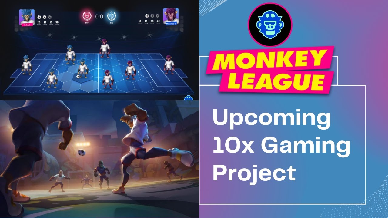 MonkeyLeague || 10X Potential Play To Earn Game - YouTube