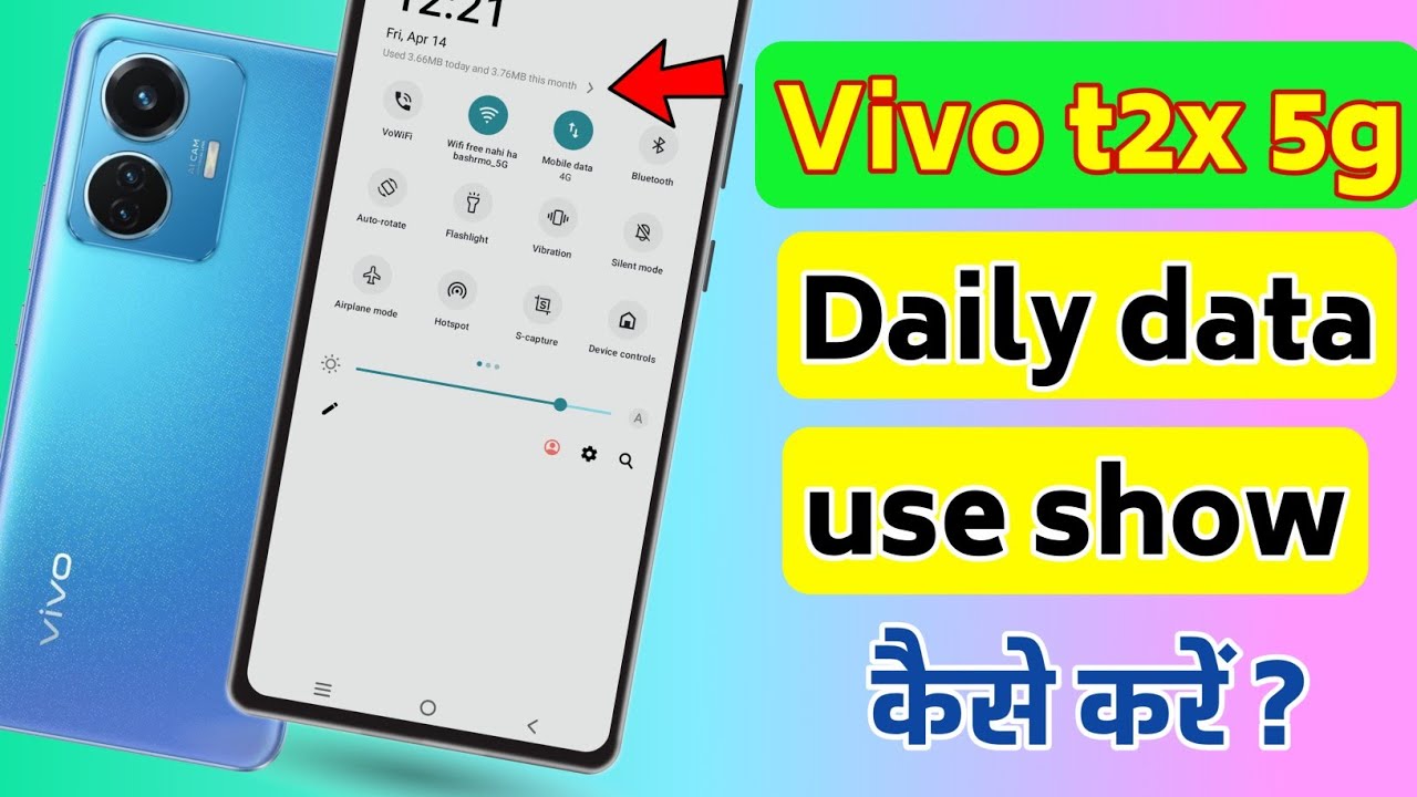 How to enable daily use settings in vivo t2x | Vivo mobile me daily ...