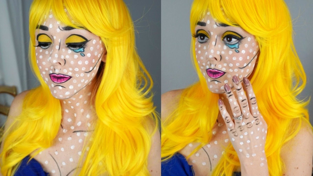 COMIC POP ART MAKEUP TUTORIAL | TheVanityChair - YouTube
