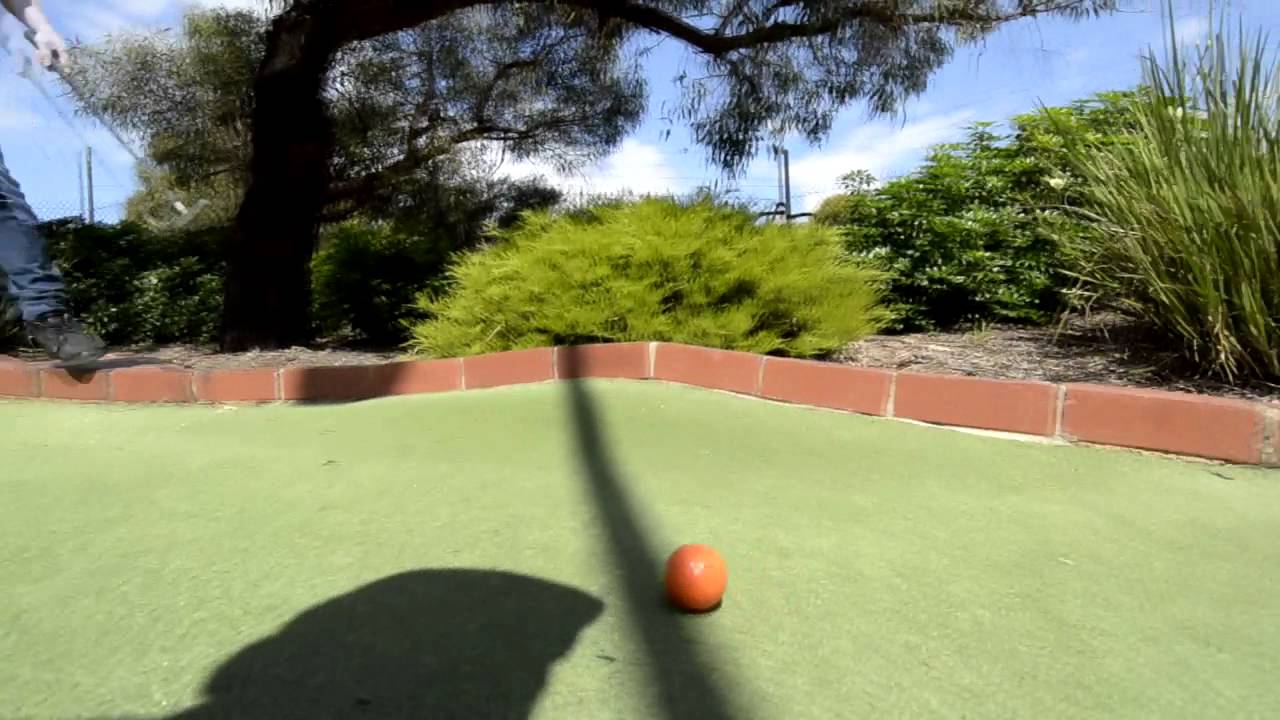 Mini Golf Hole in One x4 - YouTube