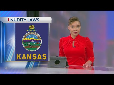 Where is public nudity allowed in Kansas?