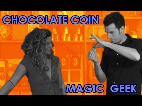 Chocolate Coin Magic Trick - YouTube