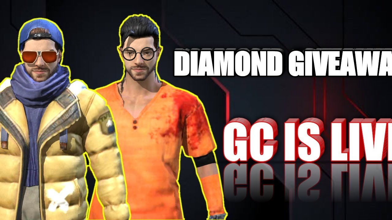 Diamond Giveaway || GC is back || Reached 500 subscribers - YouTube