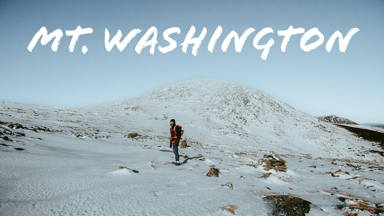 Solo hiking the HIGHEST Peak in New England // Mt. Washington - YouTube