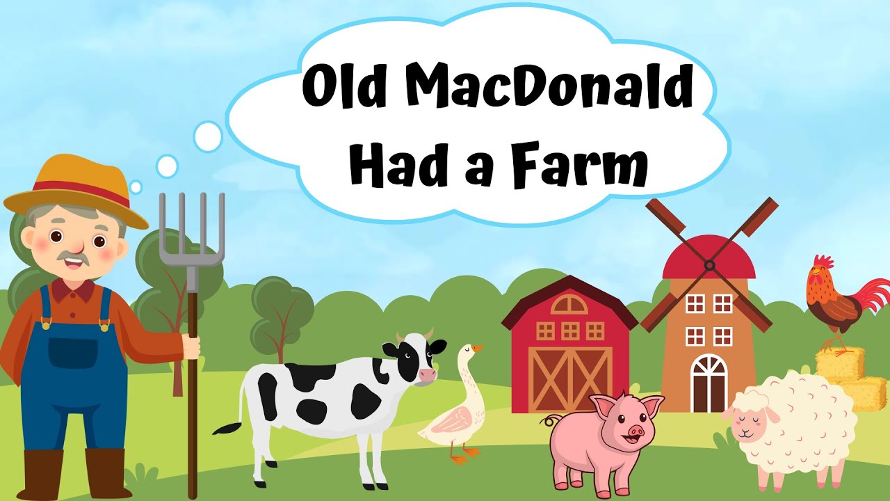 Sing "Old MacDonald Had a Farm" | Farm Animals | Fun Kids Song - YouTube