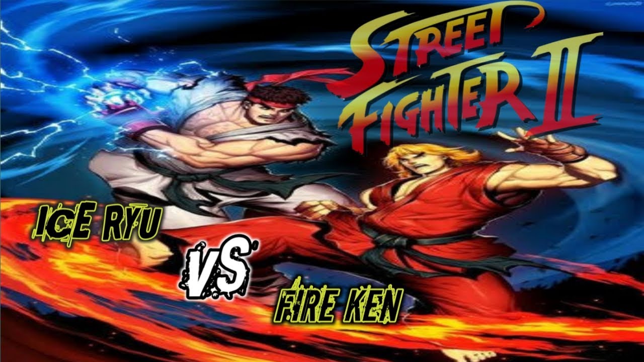 ICE RYU vs FIRE KEN - STREET FIGHTER II 🔥 - YouTube