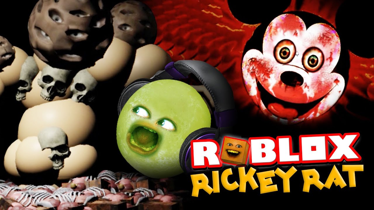 3-Headed SKULL MONSTER!! Rickey Mouse Part 3 | Rickey Rat #roblox - YouTube