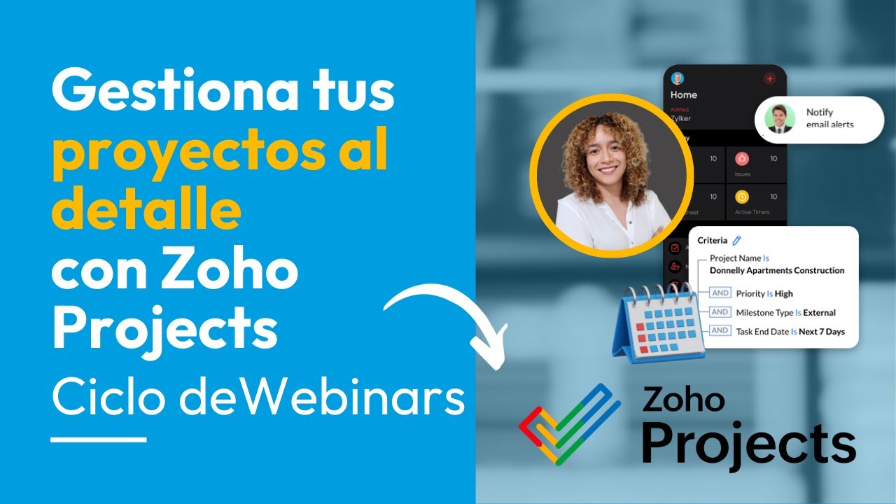 Zoho Projects | Gestiona tus proyectos al detalle - YouTube