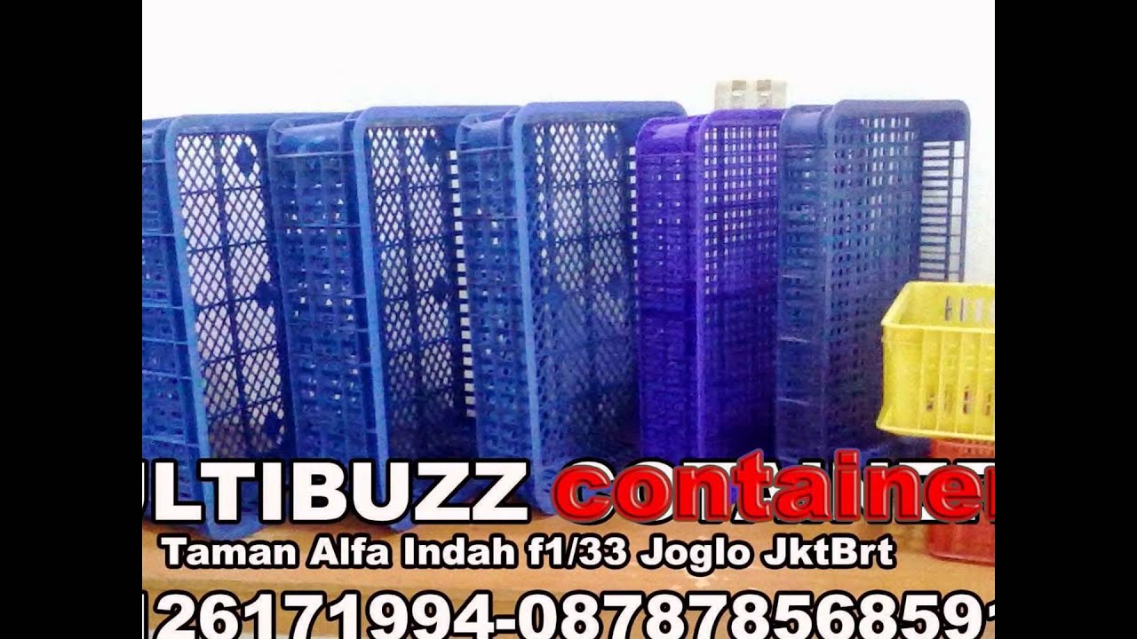 multibuzz container plastik product for industrial basket - YouTube