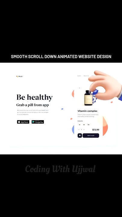🔥 Smooth Scroll Down Animation | Elevate Your Website Design with CSS & JavaScript! - YouTube