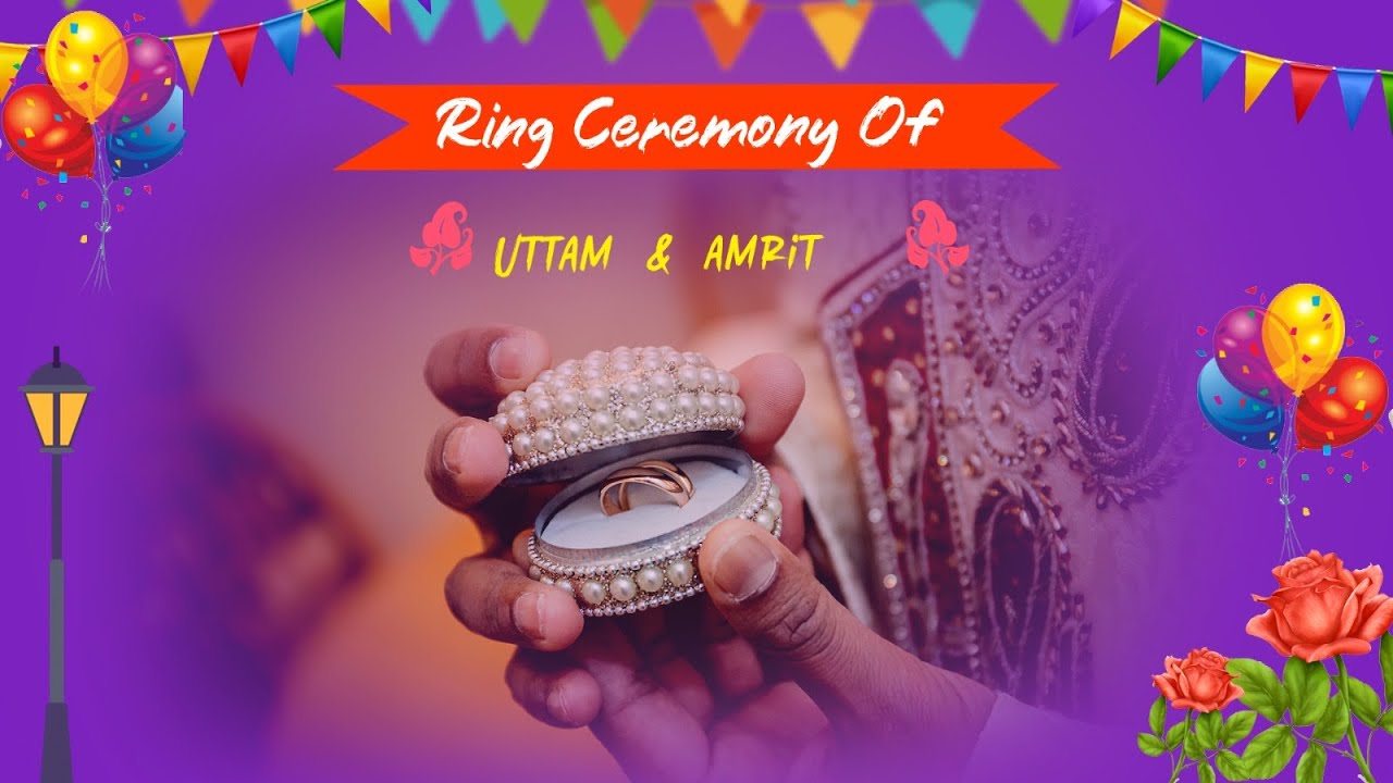 Live. Ring Ceremony Of Uttam & Amrit - YouTube
