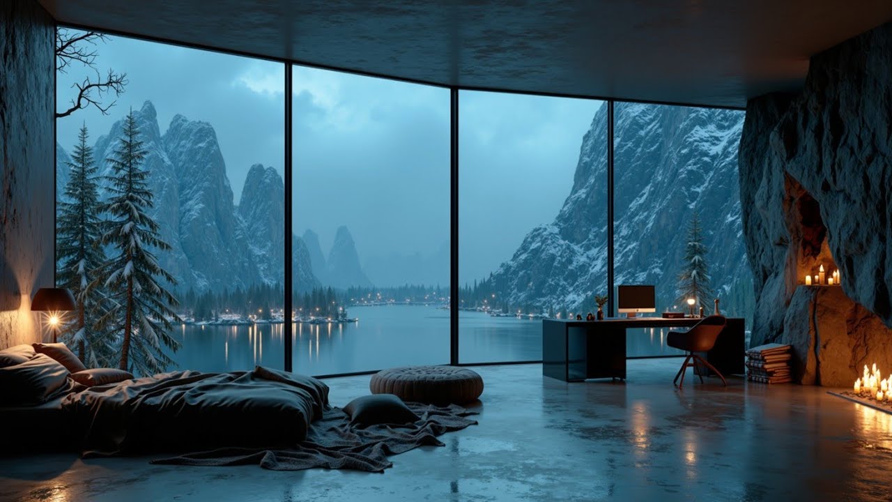 Cozy Winter Study Music for Concentration & Deep Work | Productive ...