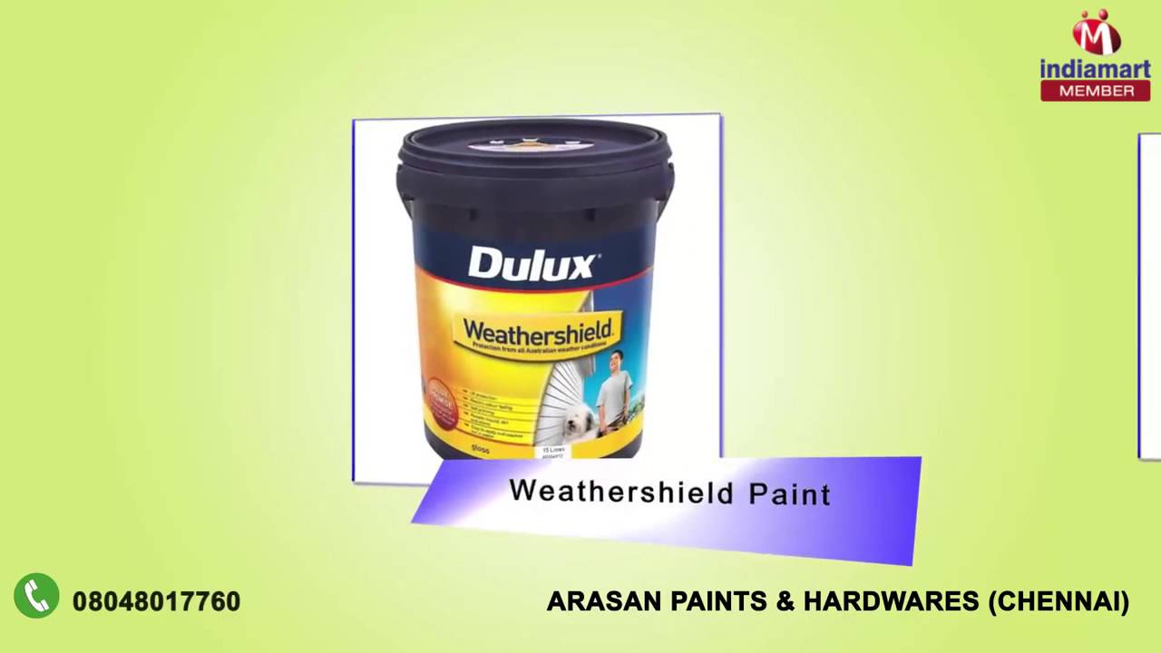Wall Paint and Putty By Arasan Paints & Hardwares, Chennai - YouTube