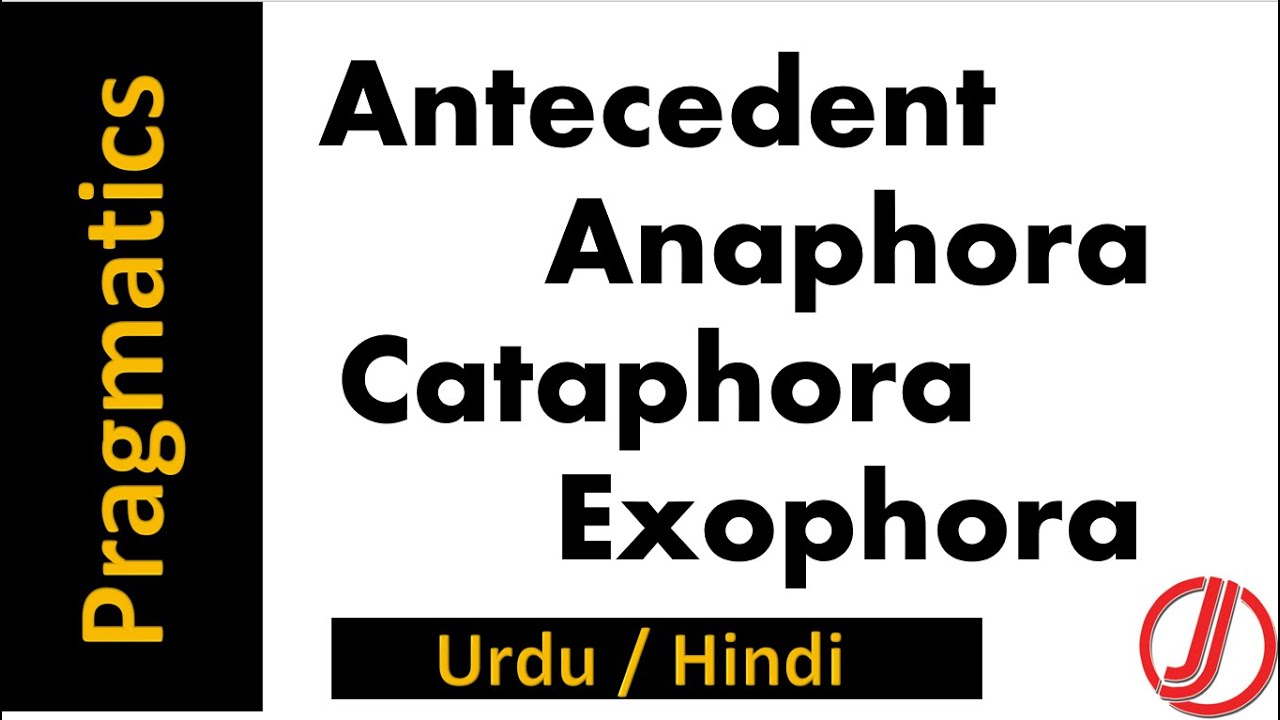 Anaphora, Antecedent, Cataphora & Exophora Explained | Pragmatics ...