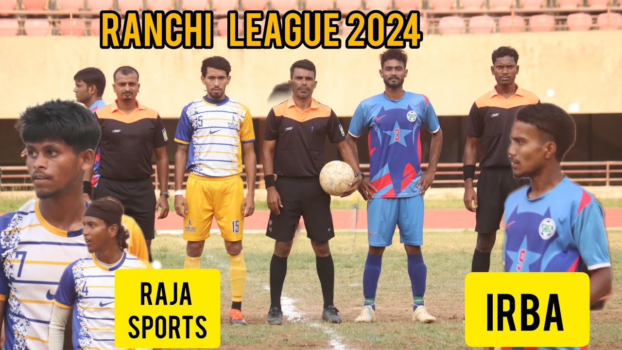 IRBA 00 Vs 01 RAJA SPORTS Ranchi League match 2024 - YouTube