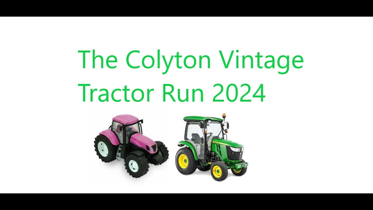 The Colyton Vintage Tractor Run 2024-East Devon (Donations going to ...