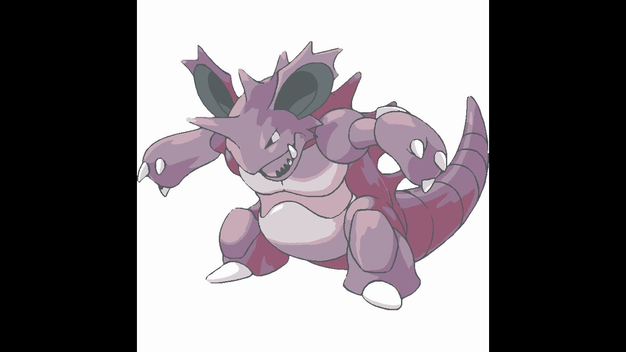 drawing Nidoking with ai - YouTube