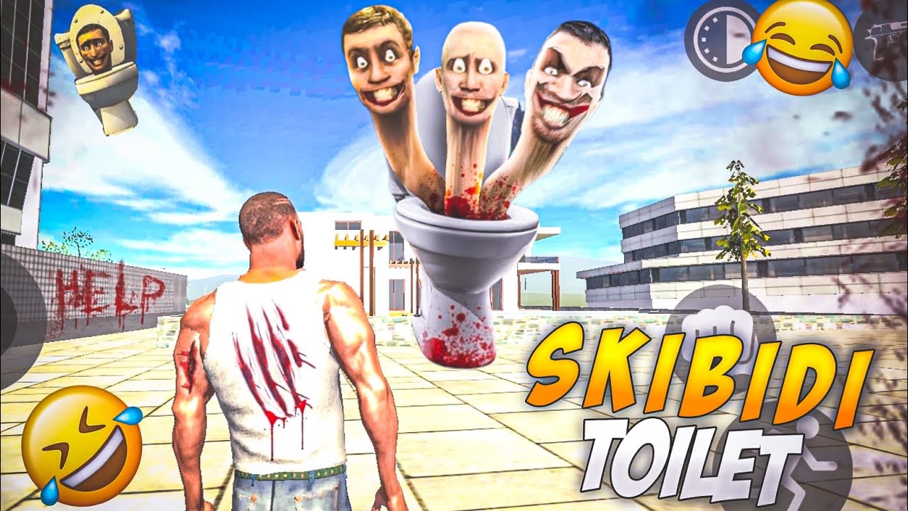 SKIBIDI TOILET 🚽 IN INDIAN BIKES DRIVING 3D । SKIBIDI TOILET ALL ...
