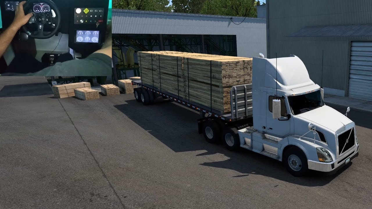 ATS Transporting Lumber 14t from Newport to Bend | American Truck ...