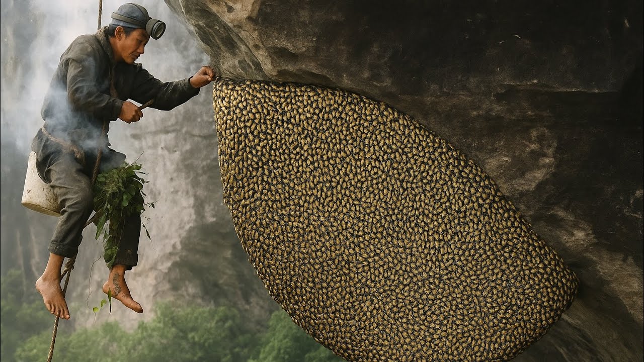 No Fear, Just Skill – Ancient Techniques for Wild Giant Honey Harvest ...