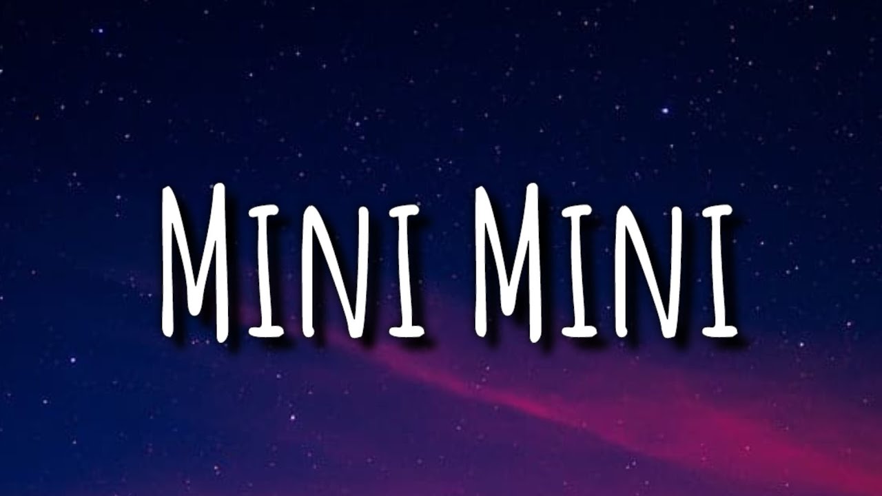 Punto40 - Mini Mini (Letra/Lyrics) - YouTube