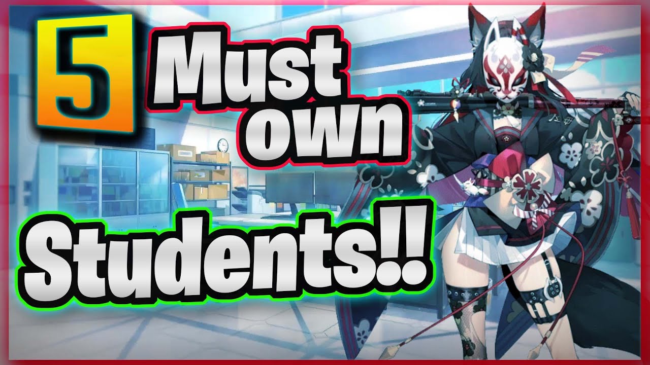 5 MUST OWN Students in Blue Archive! - YouTube