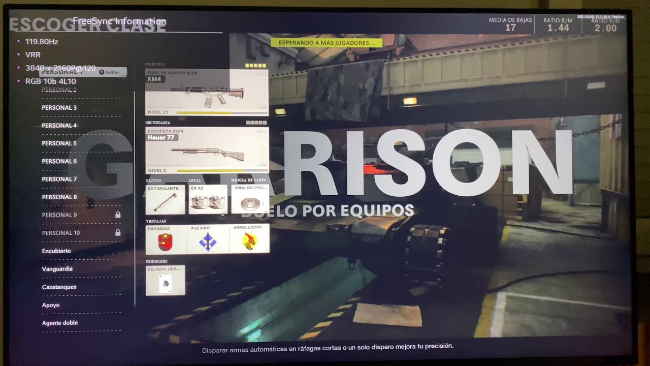 LG 49NANO86 Cold War Series X 120fps ! - YouTube