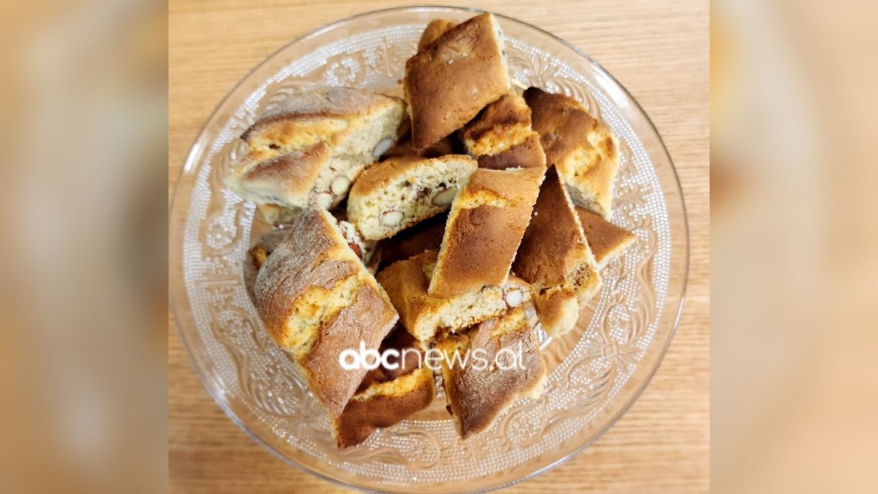 "Biskota krokante me bajame", receta e ditës nga zonja Florenca | ABC ...