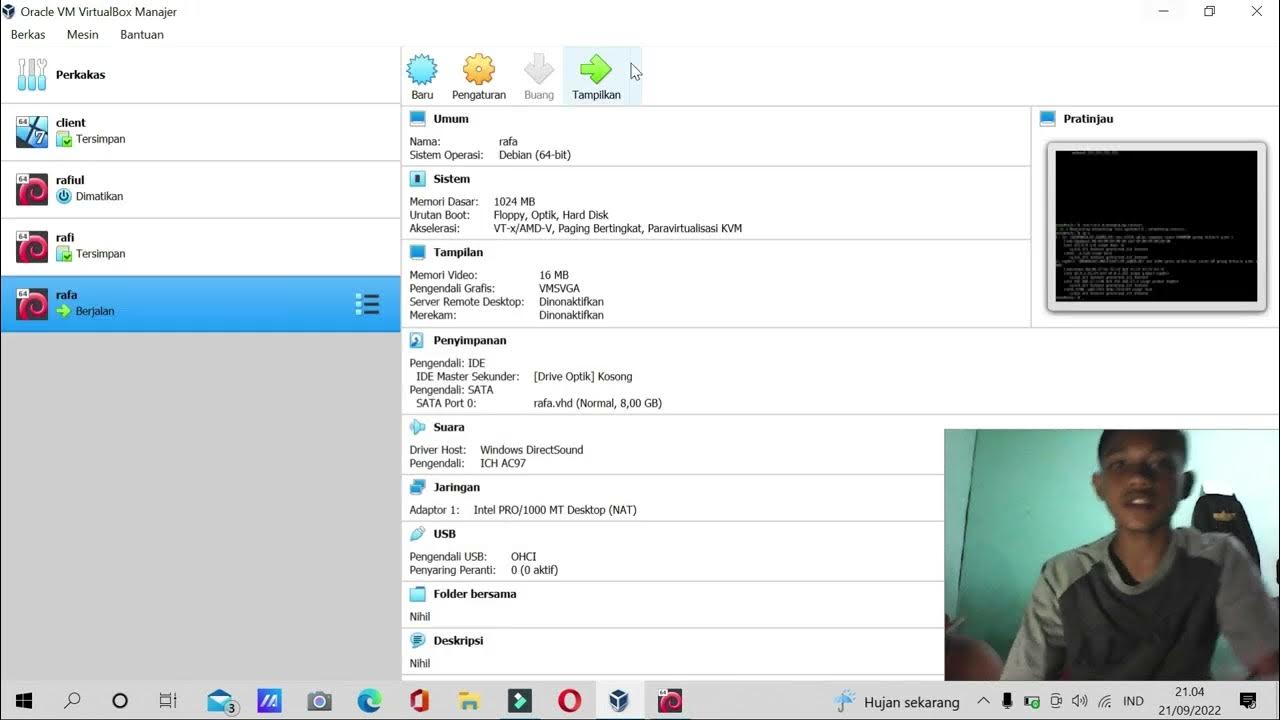tutorial instal linux debian9 - YouTube