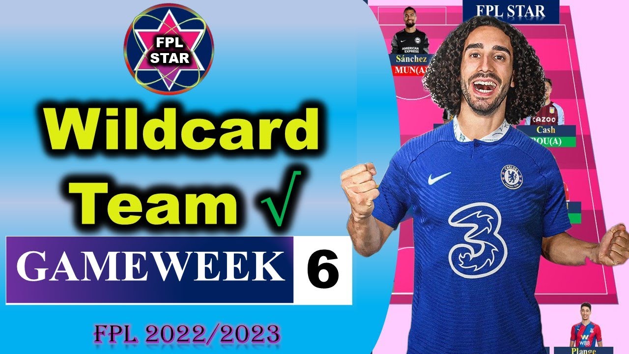 FPL Gameweek 6 Wildcard team | Big in the back ? | fpl gw 6 | Fantasy ...