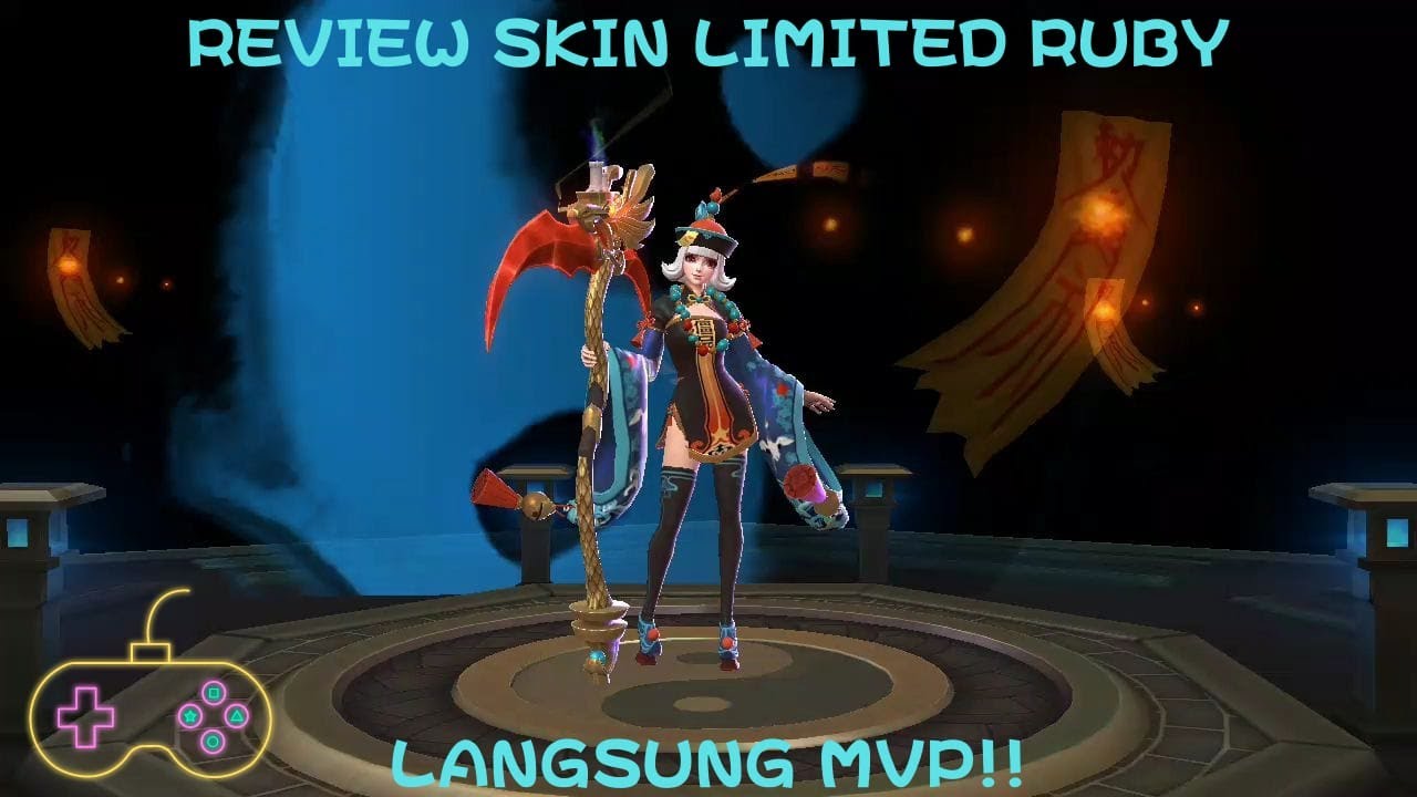 REVIEW SKIN EPIC LIMITED RUBY , LANGSUNG MVP !!! - YouTube