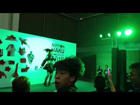 Kurosaki Reon live at Mini Stage  Nippon Haku Bangkok 2018 clip01