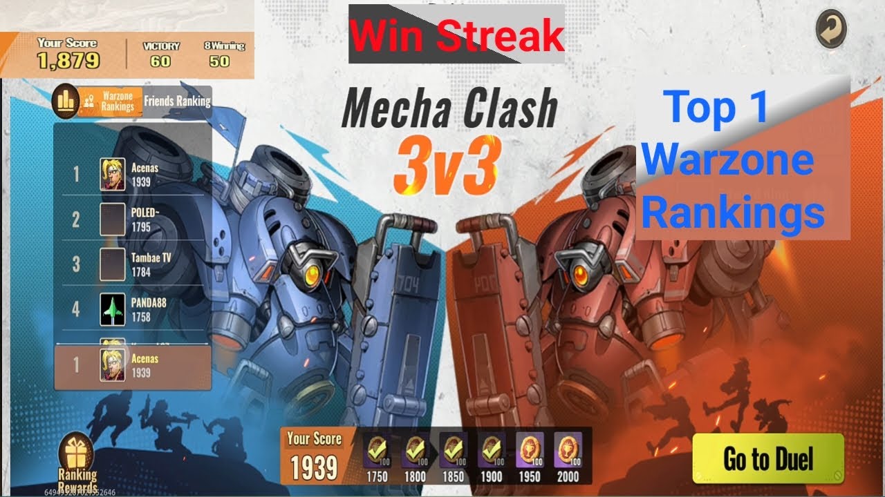 Top 1 Ranking Mecha 3vs3 PVP Metal Slug: Awakening - YouTube