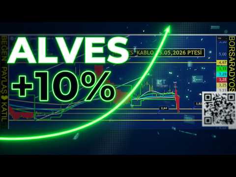 ​ALVES ACİL! %10 TAVAN REKOR HACİMLE GELDİ! Alves Kablo Teknik Analiz (25.05.2026)
