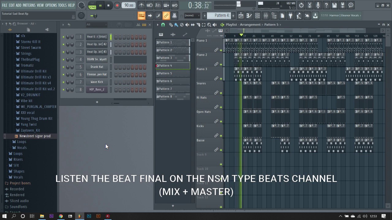 HOW TO STRUCTURE A BEAT - FL STUDIO TUTORIAL - YouTube