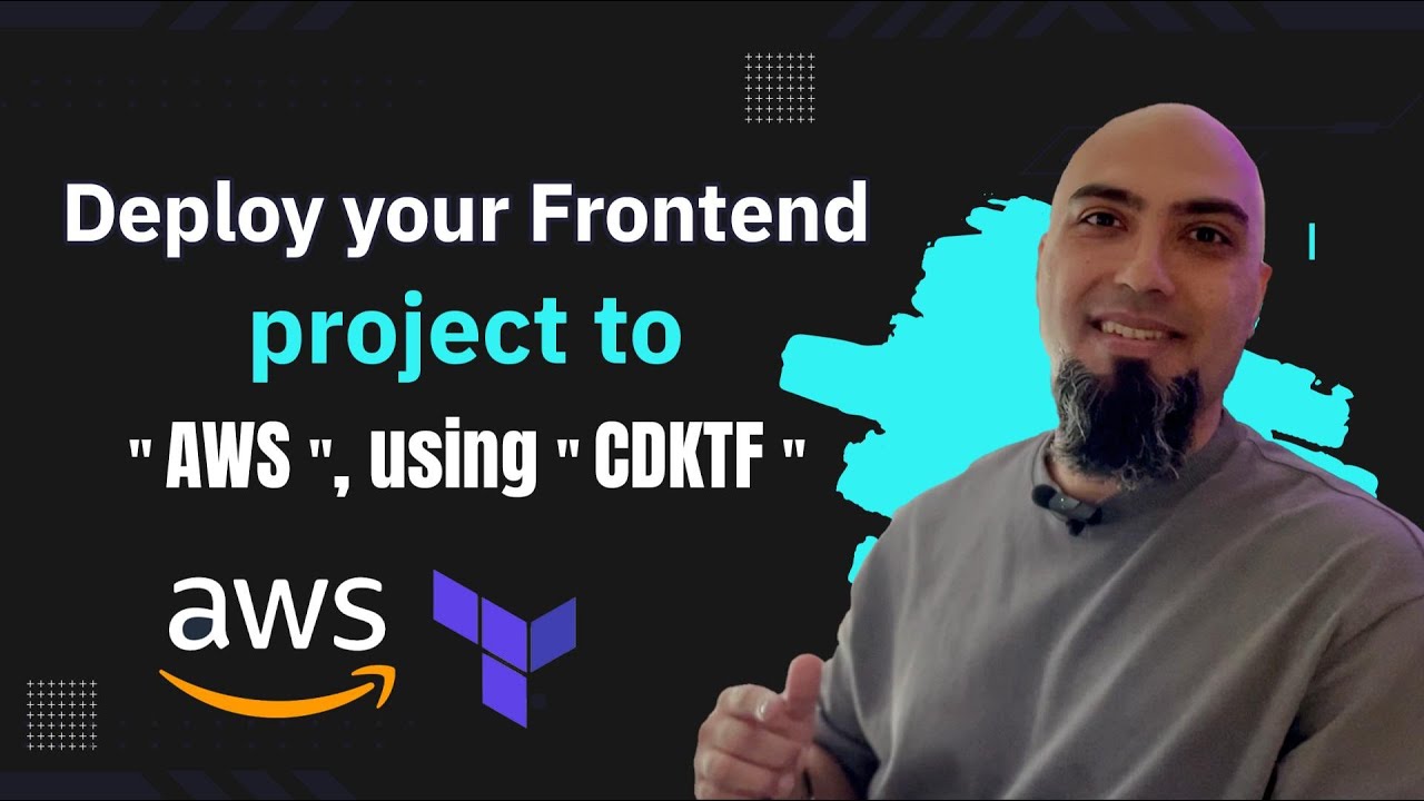 How to deploy a Frontend project to "AWS", using " CDKTF"? - YouTube