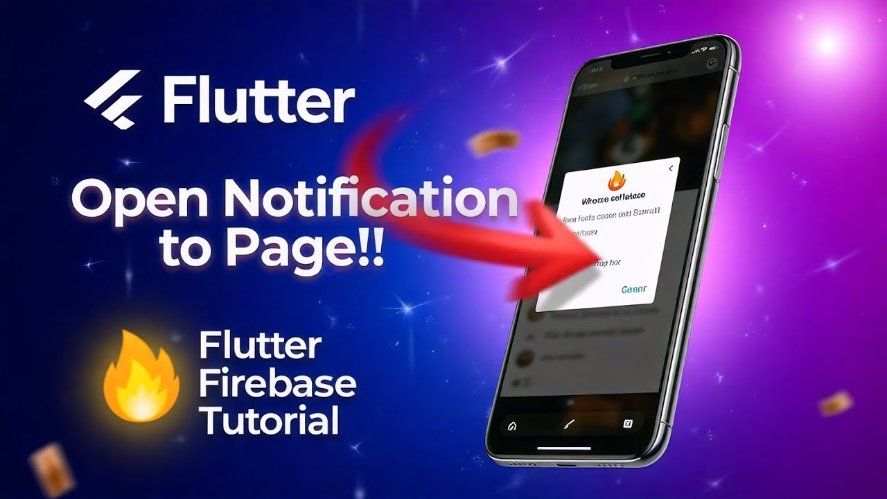 Flutter Firebase Notifications Open Specific Screen Even When App Is Closed Youtube