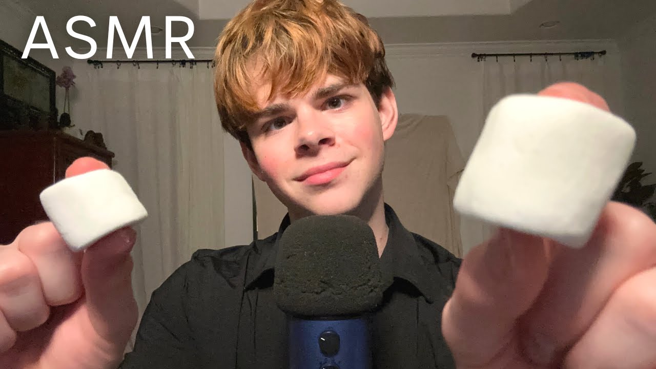 ASMR Eating Marshmallow Mukbang - YouTube
